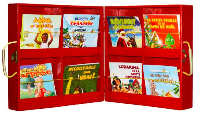 Mini Bibliotheque ( 8 Casiers)