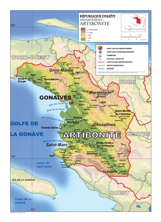 Carte Departementale Artibonite